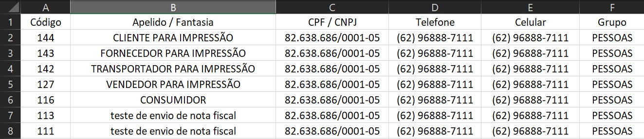 Como Exportar e Imprimir Tabelas – Autorizza